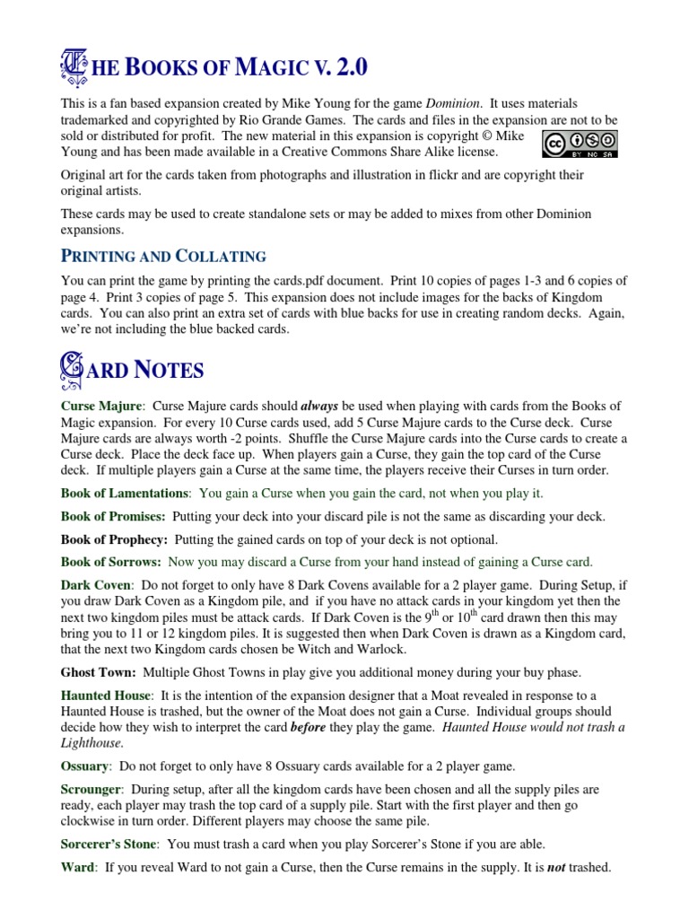 The Books of Magic | PDF | Leisure