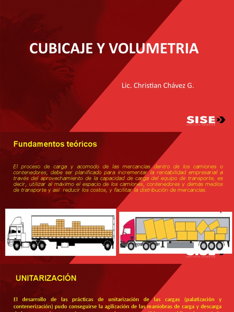 Cubicaje y Volumetria | PDF | Logística | Valoración
