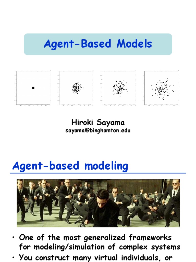 Agent Based Models | PDF | Agent Based Model | Applied Mathematics