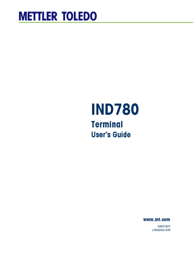 IND780-User Guide-EN PDF | PDF | Programmable Logic Controller | Computer Network