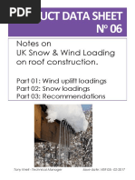ASCE 7-16 Chapter 7 Snow Loads | PDF