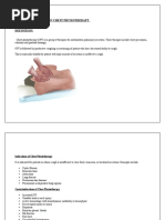 Chest Physio, Manual Techniques | PDF | Exhalation | Clinical Medicine