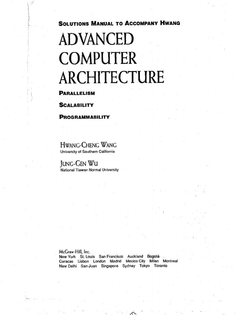 Solution Manual | PDF