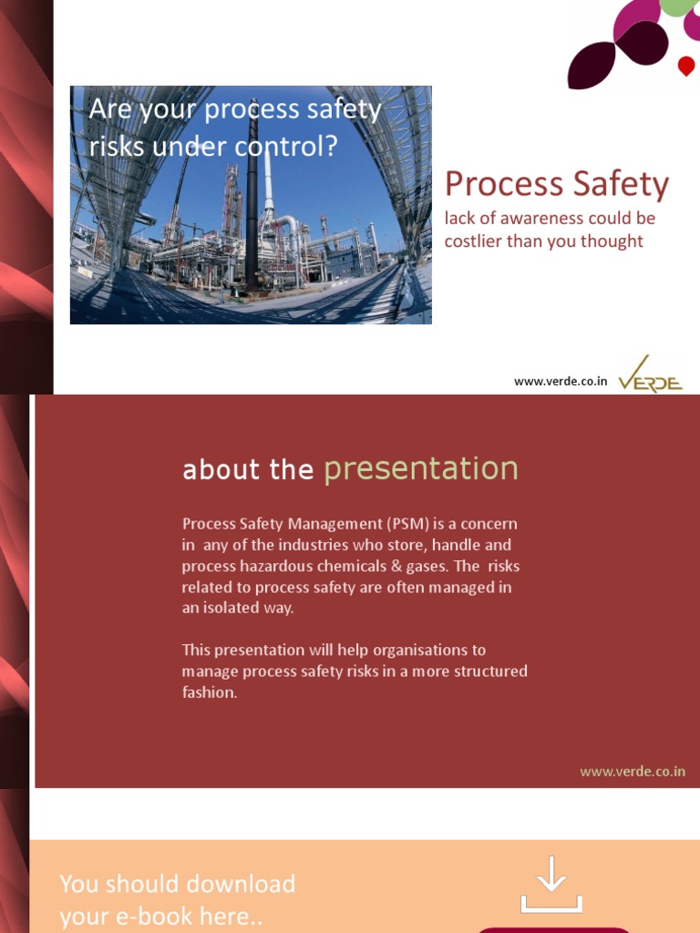 Are Your Process Safety Risks Under Control? | PDF | Occupational ...