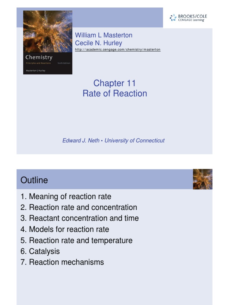Wang Chemistry ch11 PDF | PDF | Catalysis | Reaction Rate
