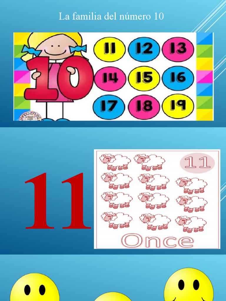 Presentación Familia Del Numero 10 | PDF