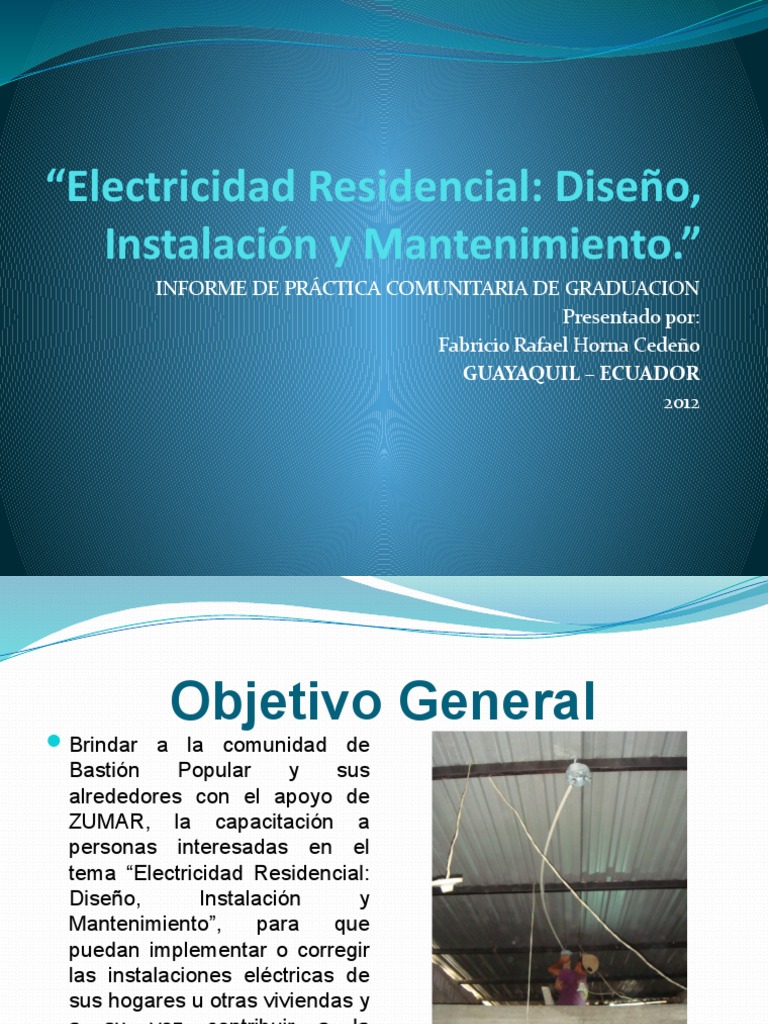 Electricidad Residencial | PDF