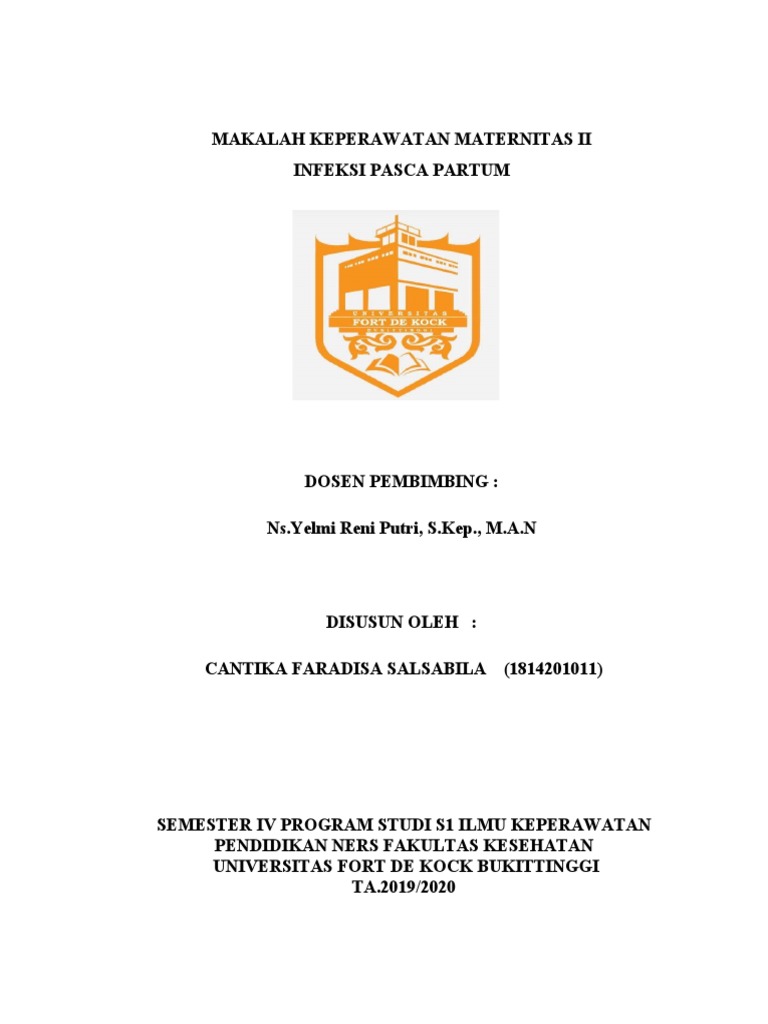 Infeksi Pasca Partum | PDF
