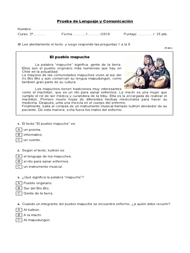 Prueba Gramatica | PDF | Sustantivo | Idiomas