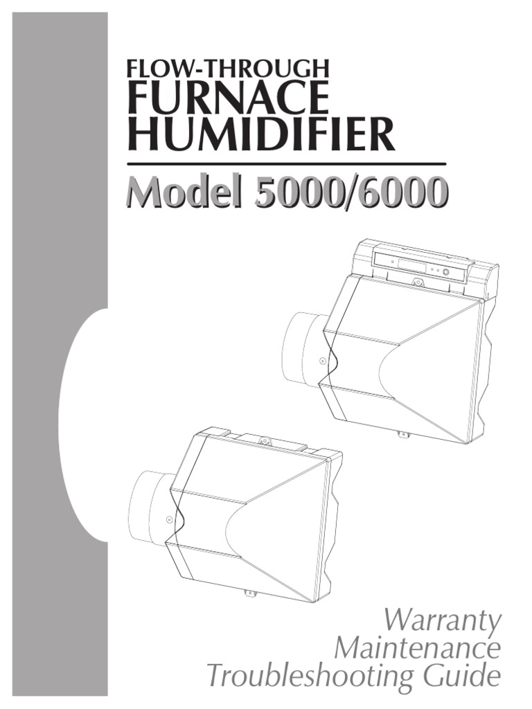 5000 Humidifier | PDF | Duct (Flow) | Furnace