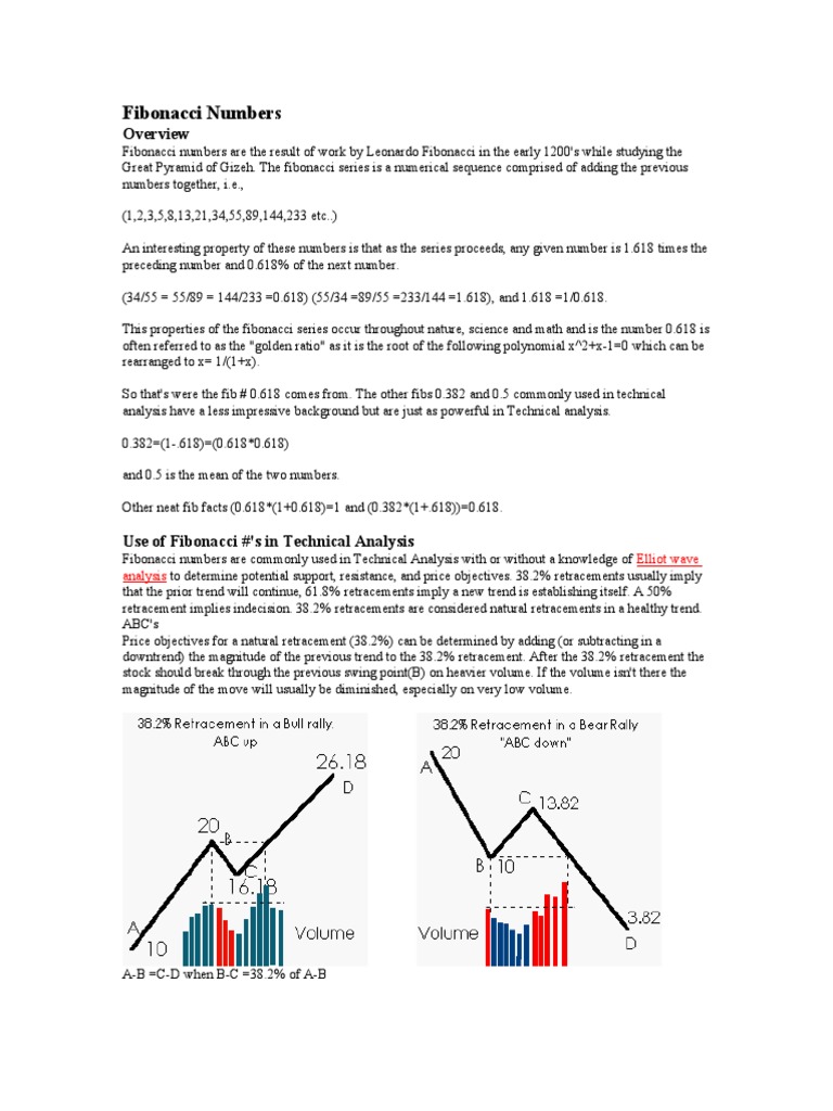 Fibonacci Elliot | PDF | Technical Analysis | Teaching Mathematics