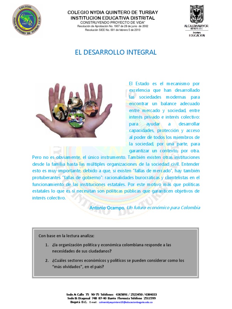El Desarrollo Integral | PDF