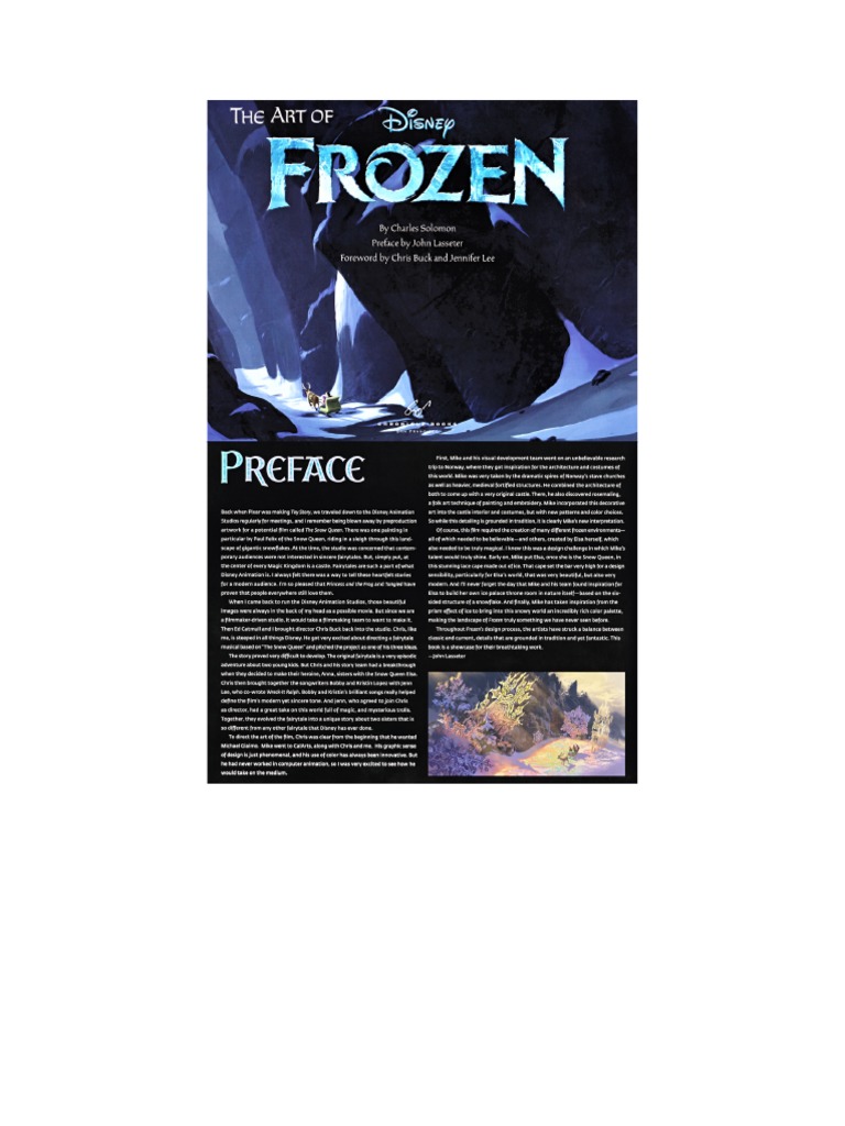 Artbook Frozen PDF | PDF