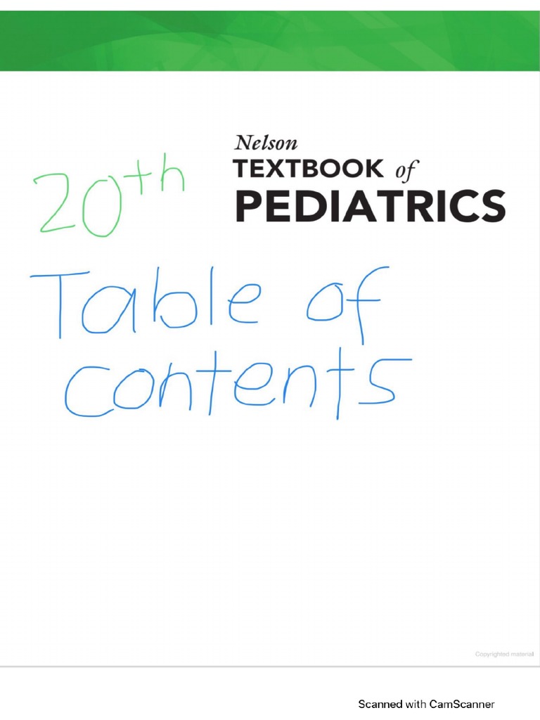 Nelson TOC 20th - 20200521214502 PDF | PDF