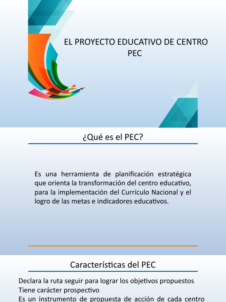 Presentación PEC | PDF | Cognición | Modificación de comportamiento