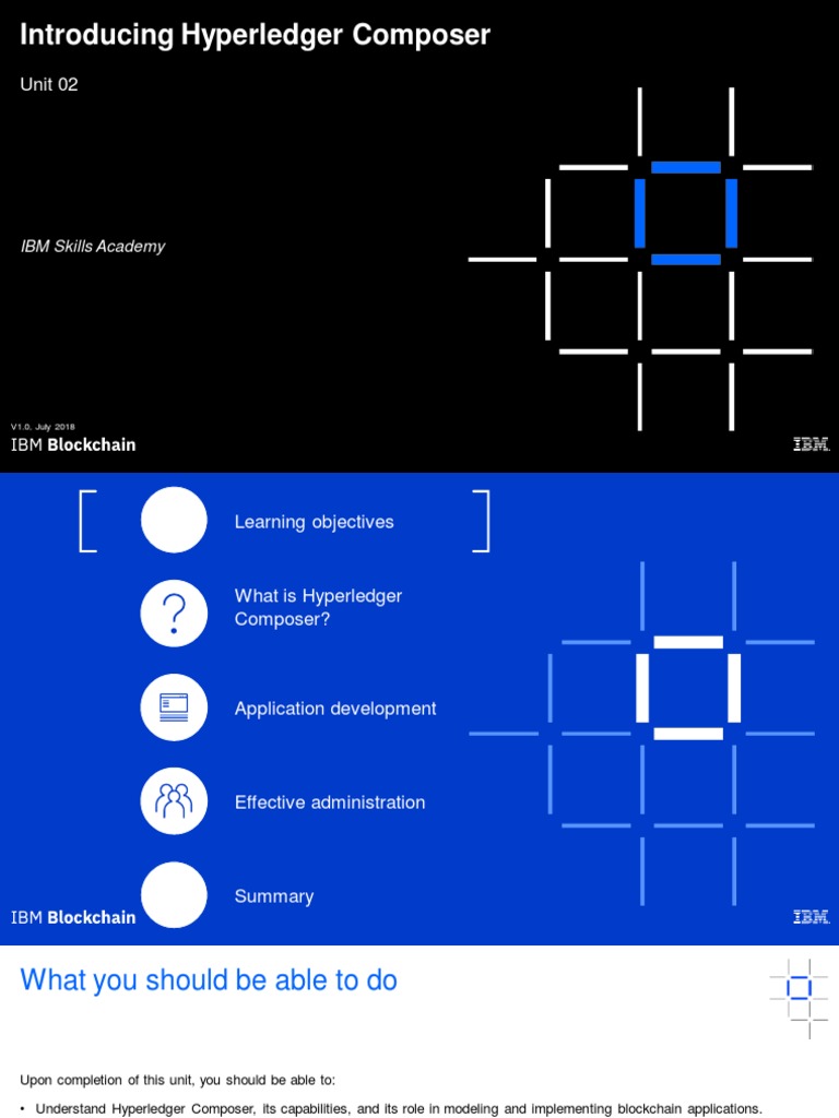 Introducing Hyperledger Composer: Unit 02 | PDF | Web Application | Representational State Transfer