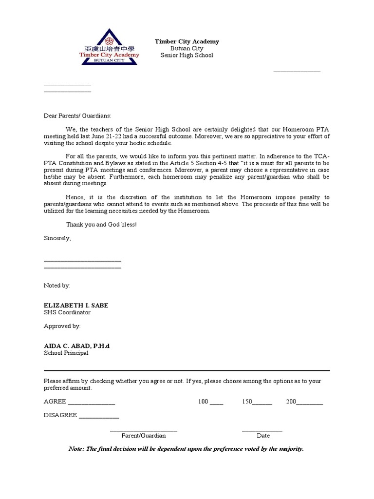 Advisory Letter | PDF