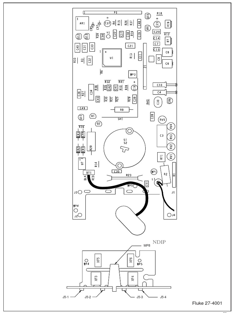 FLUKE 27 Schematic Diagram | PDF