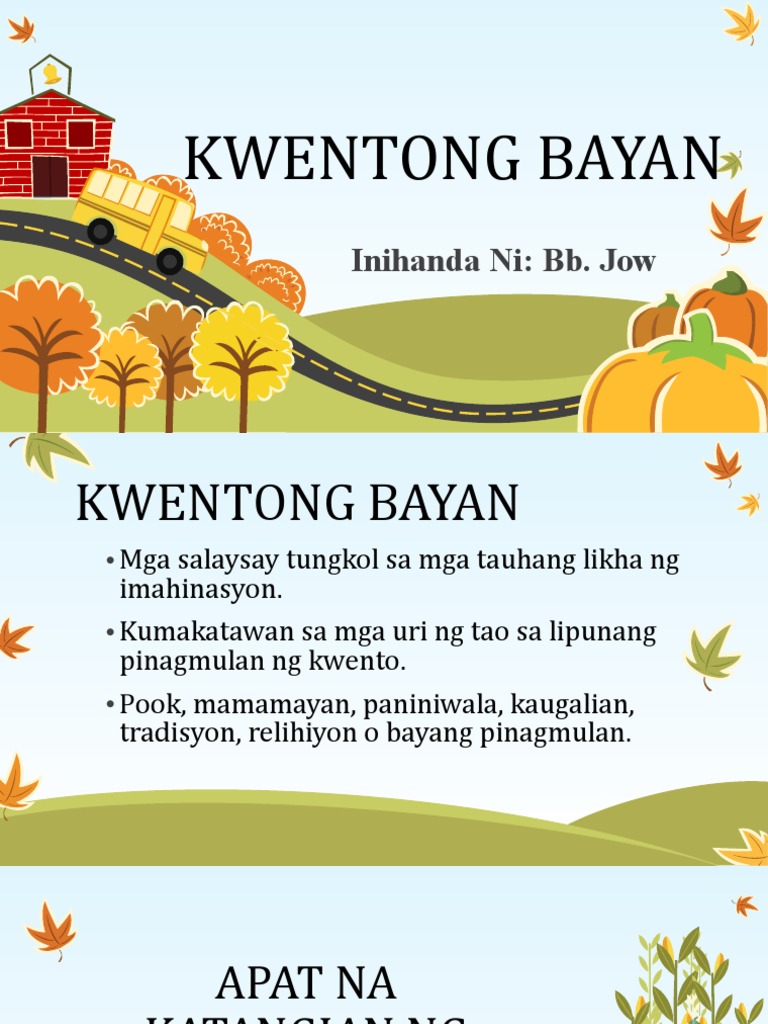 Kwentong Bayan | PDF