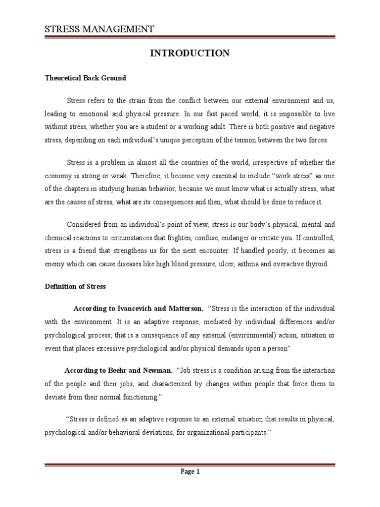 10 Ways to Manage Stress: A Guide to Controlling Chronic Stress Through ...