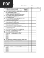 PEDro Scale Checklist for RCT Quality | PDF
