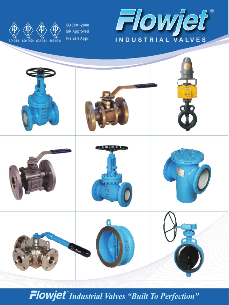 Flowjet Valves - Product Brochure | PDF | Valve | Leak
