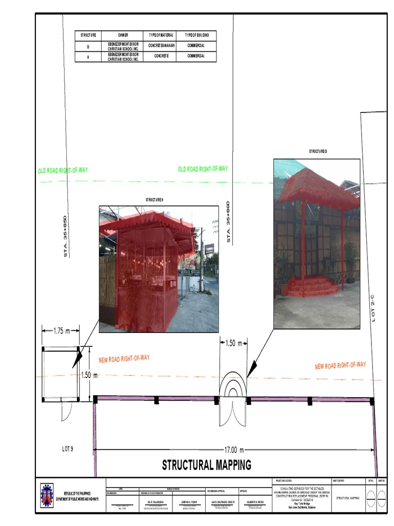 Structural Mapping: Old Road Right-Of-Way Old Road Right-Of-Way | PDF ...