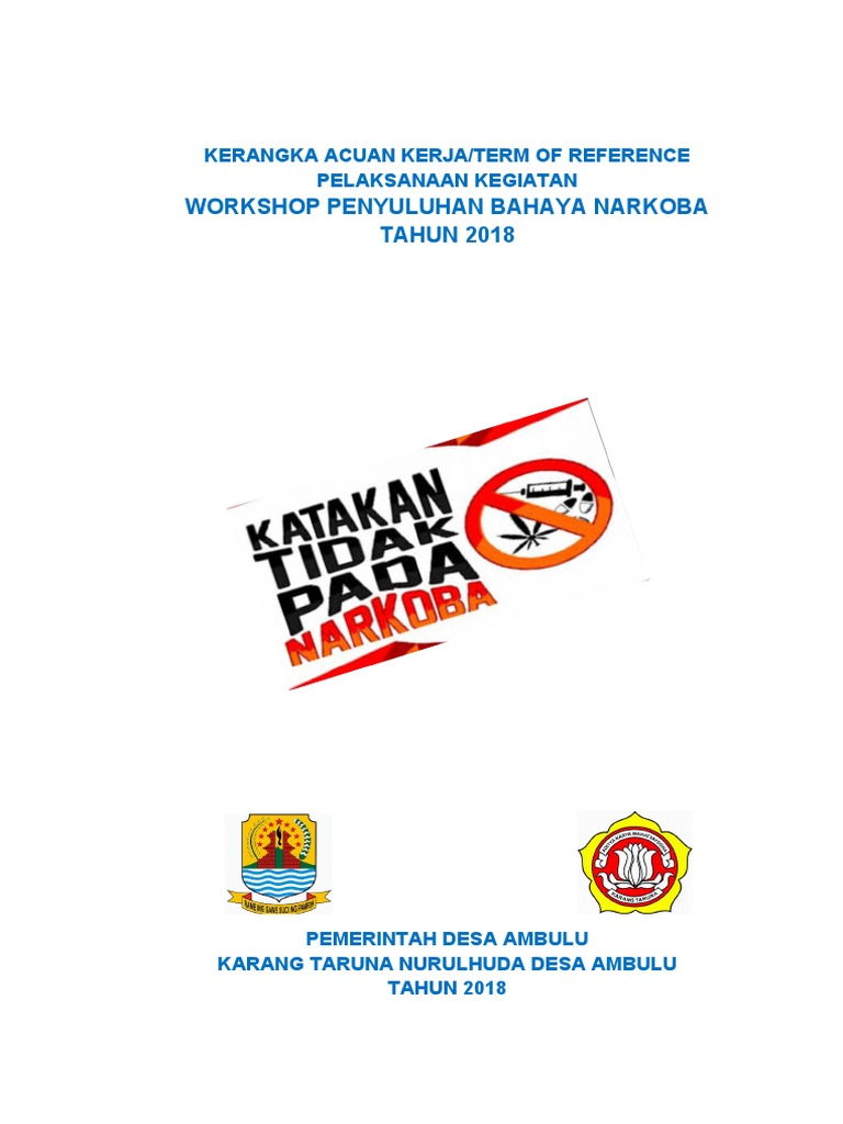 KAK TOR - Workshop Bahaya Narkoba | PDF