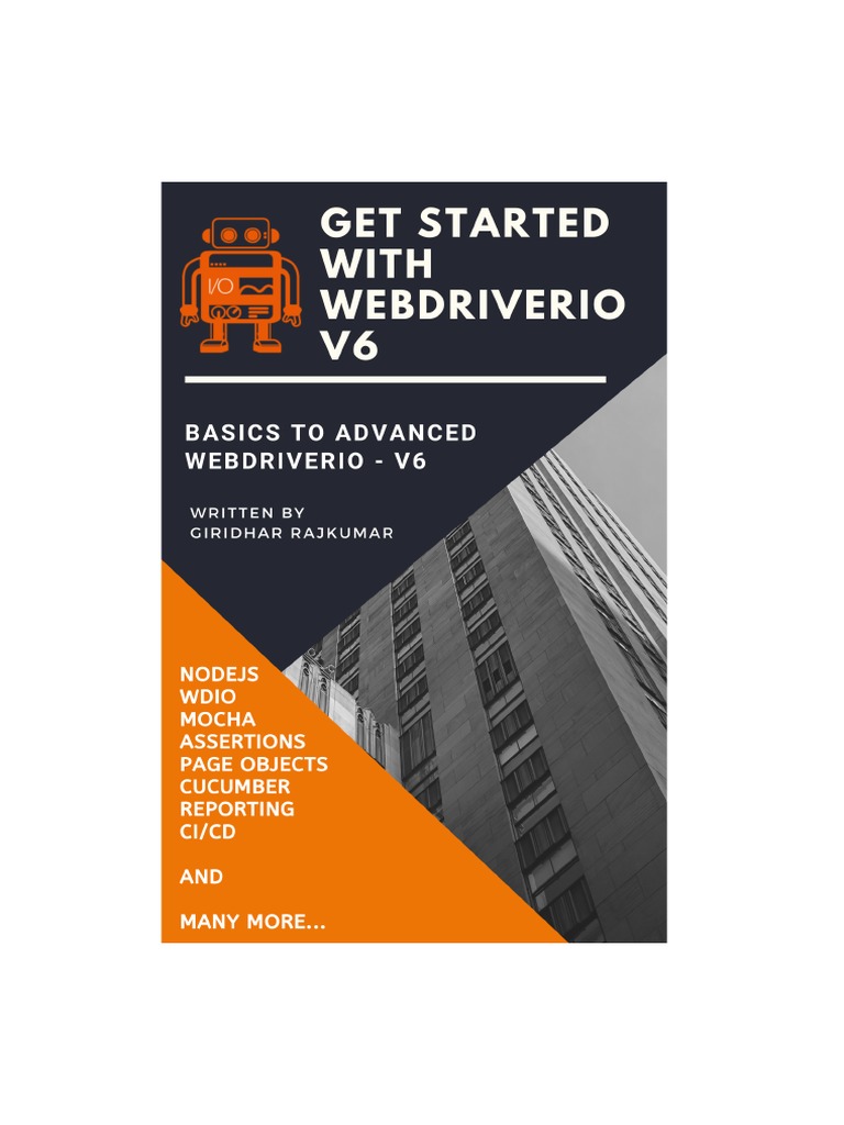 Get Started With WebDriverIO v6 | PDF