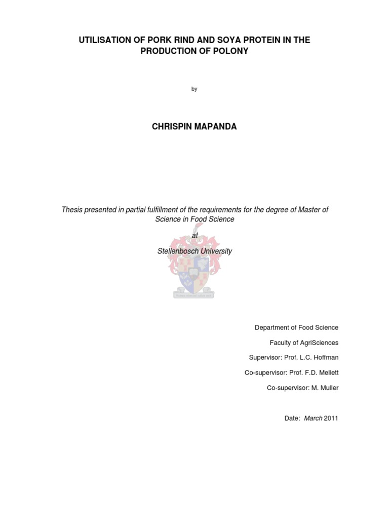 Mapanda Utilisation 2011 PDF | PDF | Curing (Food Preservation) | Nitrite