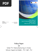 Domestic Content Requirement (DCR) Norms For Solar PV Cells 11.03.2025 | PDF