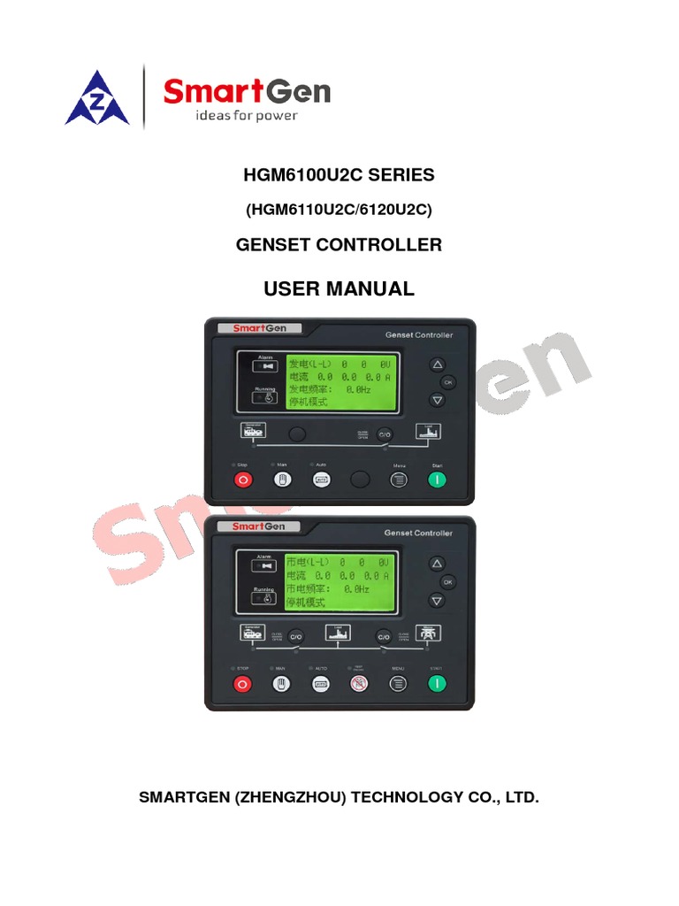 User Manual: Hgm6100U2C Series | PDF | Mains Electricity | Relay