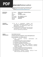CV for Industrial Attachment Application | PDF | Computer Programming ...