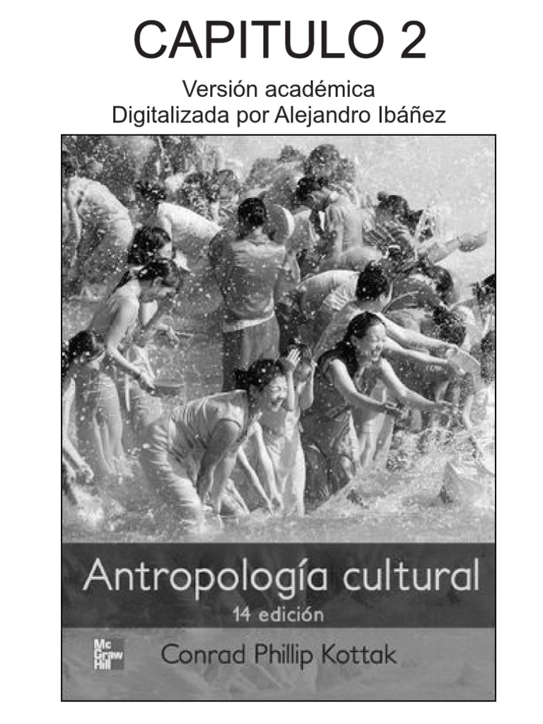 Antropología Cultural - Kottak - 14 Edición - Cap 2 | PDF