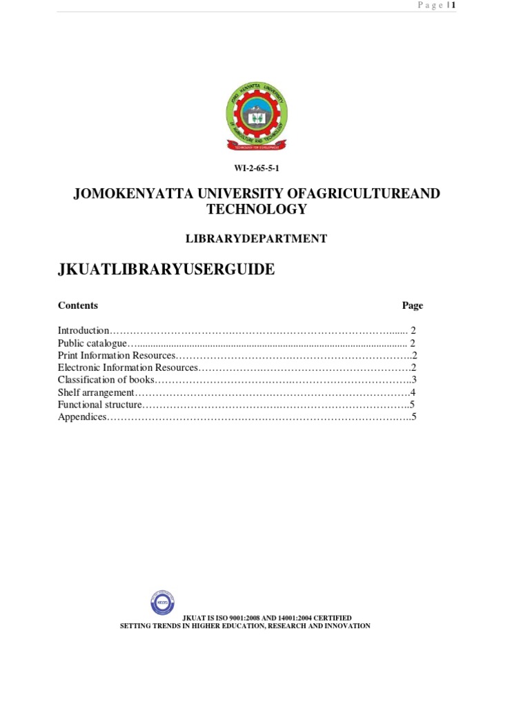 Library Users Guide 2a | PDF | Librarian | Books