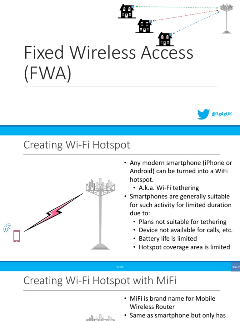 Fixed Wireless Access - Overview PDF | PDF | Wi Fi | Customer Premises ...