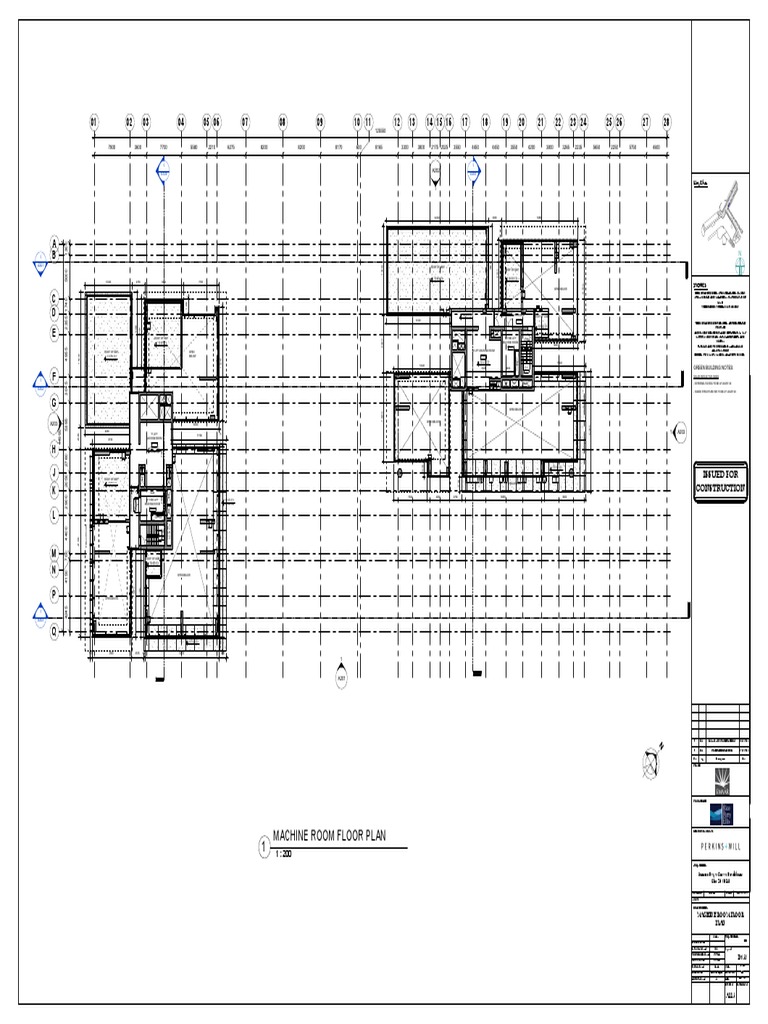 A113 - Machine Room Floor Plan | PDF