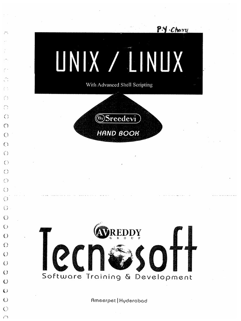Sreedevi Hand Book (Unix Linux) | PDF