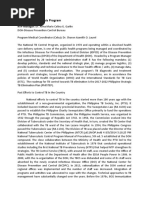 DOH National TB Control Program - Philippines | PDF | Tuberculosis ...