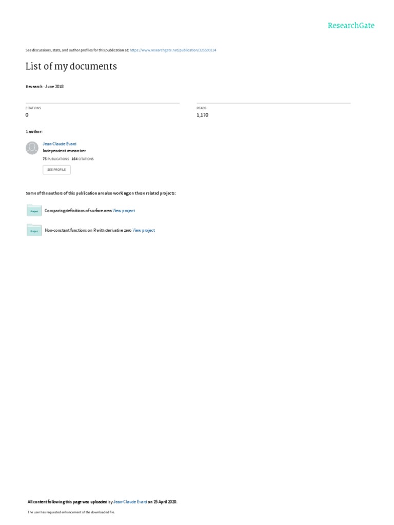 List of My Documents: June 2018 | Download Free PDF | Teaching ...