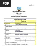 Delhi Water & Sewer Connection Form | PDF | Identity Document | Deed