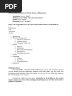 Imrad Format | PDF | Quantitative Research | Data