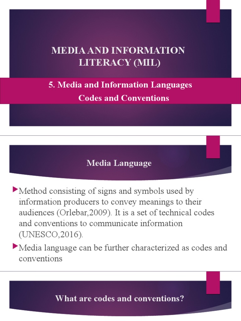 Media Codes and Conventions Explained | PDF | Camera | Color