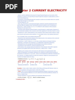 Class 12 Current Electricity Notes | PDF