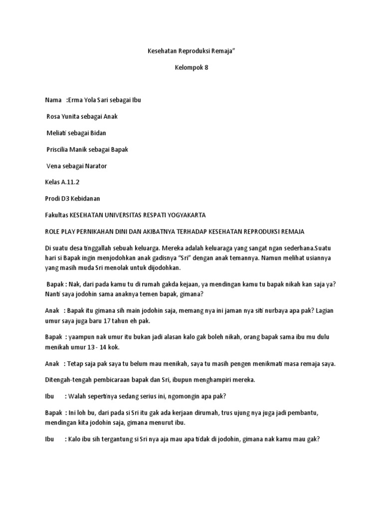 Dialog Bindo Drama | PDF | Pengembangan Diri | Gaya Hidup