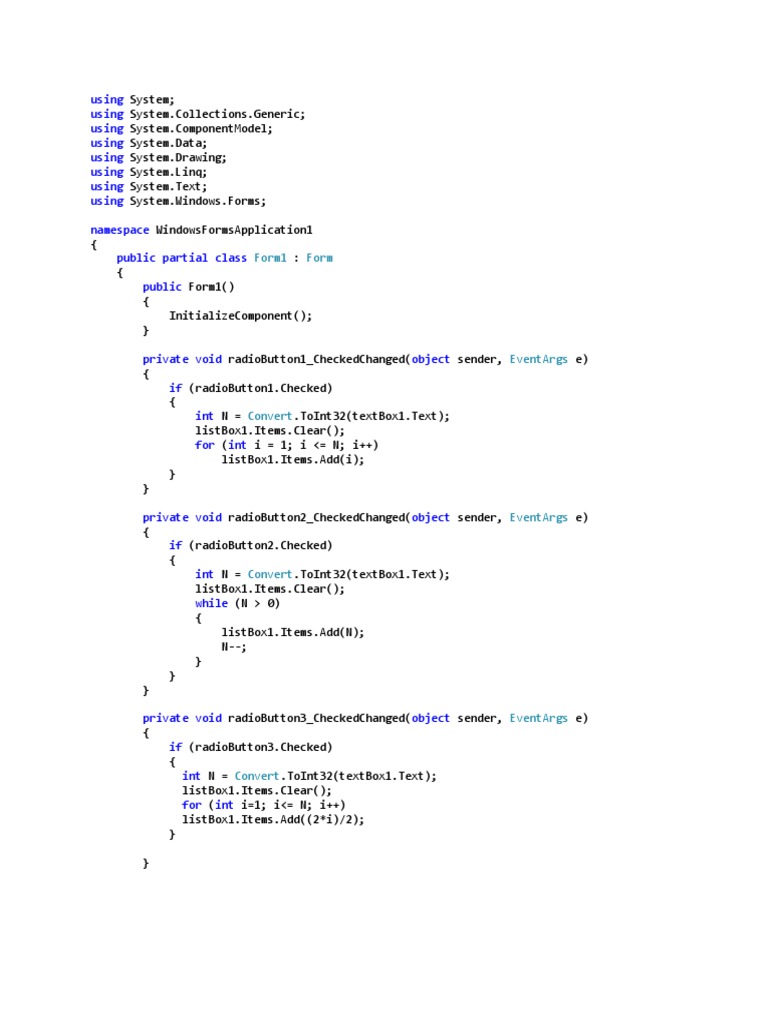 Using Using Using Using Using Using Using Using Namespace Public Partial Class Public | PDF ...