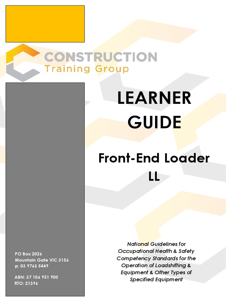 Front End Loader LL v2.0 PDF | PDF | Loader (Equipment) | Tire