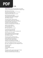 Story of My Life Lyrics | PDF