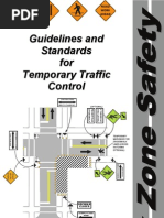 Work Zone Traffic Control Guidelines For Maintenance | PDF | Traffic | Lane