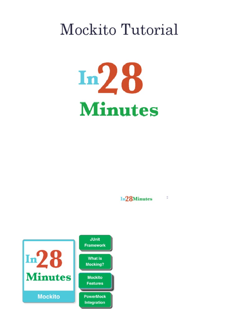 Mockito Tutorial For Beginners | PDF